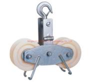 China Aluminum Tandem Sheave Stringing Block For Line Fittings With Customization for sale