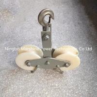 China Aluminum Tandem Sheave Stringing Block For Line Fittings With Customization for sale