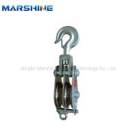 China Stainless Steel Heavy Duty Wire Rope Pulley Cable Blocks Tackle ODM for sale