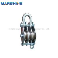 China Stainless Steel Heavy Duty Wire Rope Pulley Cable Blocks Tackle ODM for sale
