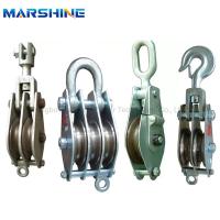 China Stainless Steel Heavy Duty Wire Rope Pulley Cable Blocks Tackle ODM for sale