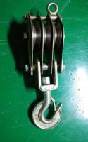 China Stainless Steel Heavy Duty Wire Rope Pulley Cable Blocks Tackle ODM for sale