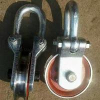 China Manual Wire Rope Hoisting Pulley Tackle Block Lightweight Aluminium Alloy for sale