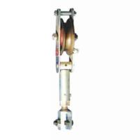 China High Strength Adjustable Earth Wire Pulley Block with Aluminum Material for sale