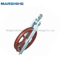 China High Speed Pulley Tackle 8 Ton Snatch Block For Electric Wire Rope Cable String for sale
