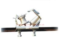 China Angled Crossarm-Mounted Stringing Block Cable Pulley Block for Industrial Applications for sale