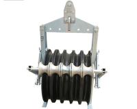 China Grounding Roller Stringing Block With Anti-Static Aluminum Alloy Cable Block for sale