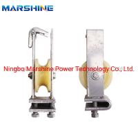 China Crossarm-Mounted Stringing Block With Round Belt Power Transmission for sale