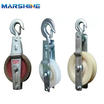 China Earth Wire Stringing Block With Oxygenation Surface Treatment for sale