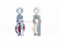 China Earth Wire Stringing Block With Oxygenation Surface Treatment for sale