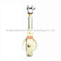 China Adjustable Earth Wire Pulley Block Stringing Tools for sale