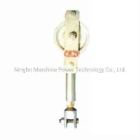 China Adjustable Earth Wire Pulley Block Stringing Tools for sale