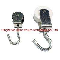 China Hanging Hook Wire Exterior Electric Cable Guide Pulley Straight Line Cable Roller 2.5
