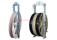 China Transmission Line Stringing Tools With Welding ACSR Conductor Wire Nylon Pulley Block for sale