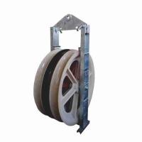 China Transmission Line Stringing Tools With Welding ACSR Conductor Wire Nylon Pulley Block for sale