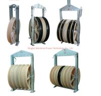 China 916 Universal Aluminum Conductor Stringing Blocks Conveyer Equipment for sale