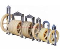 China 916 Universal Aluminum Conductor Stringing Blocks Conveyer Equipment for sale