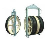 China Aluminum 1040 Large Diameter Stringing Block With Anti-Static Oil-Resistant Feature for sale