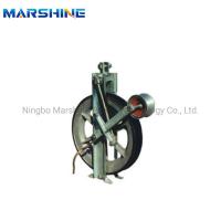 China Nylon Aluminum Stringing Block Grounding Roller Cable Feeding Sheave for sale