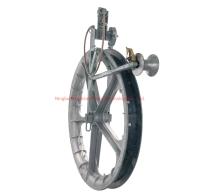 China CAS Single Conductor Cable Pulley Blocks Wire Rope Sheaves Conductor Cable Pulley for sale