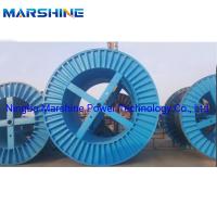 China Galvanized Steel Cable Drum Reel with Corrugated Design for sale