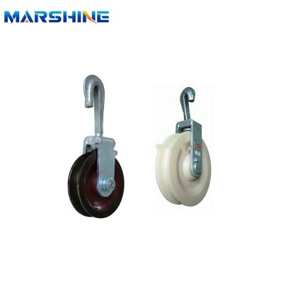 China Oxygenation Sheave Features 1 For Wire Rope Stringing In Transmission Line Construction for sale