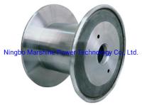 China Reinforced Structure Customizable Double Flange Cable Reel for Wire Drawing Machine for sale
