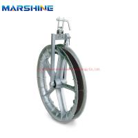 China Conveyer Equipment Cable Roller with Fire/Flame Retardant Sheave and Aluminum Pulley for sale