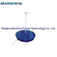 China Antimagnetic Heavy Duty Upright Payout Turntable Cable Reel Stands Drum Support for sale