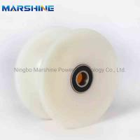 China Large Diameter Nylon Roller Stringing Block Pulley Wheel For Stringing Blocks for sale