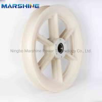 China Large Diameter Nylon Roller Stringing Block Pulley Wheel For Stringing Blocks for sale