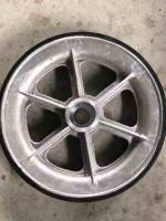 China Durable Aluminum Wheel Rubber Sheaves for Cable Roller for sale