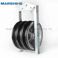 China Large Diameter Conductor Lifting Stringing Block Nylon Sheave for sale
