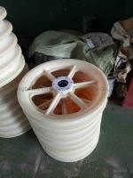China Custom Stringing Equipment Durable MC Nylon Sheaves Pulleys for sale