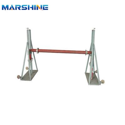 China Safe Cable Reel Lifting Device Wire Pulling Stands for sale