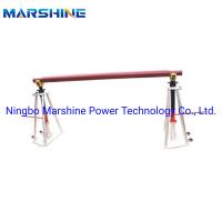 China Marshine Industrial Heavy Duty Cable Reel Stands 12-20T Weight 2700-3200mm Diameter for sale
