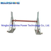 China Marshine Industrial Heavy Duty Cable Reel Stands 12-20T Weight 2700-3200mm Diameter for sale