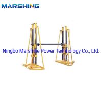 China Marshine Industrial Heavy Duty Cable Reel Stands 12-20T Weight 2700-3200mm Diameter for sale
