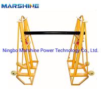 China Mechanical Hydraulic Drum Jack Reel Stands Lifting Equipment 5 Ton for sale
