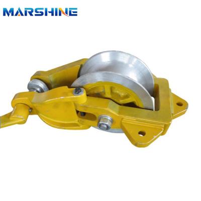 China Steel Stringing Equipment Pulley Blocks Crossarm With Insulation Feature for sale