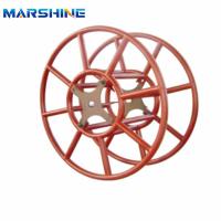 China Gsp Electric Wire Rope Industrial Cable Drum Rolling Reel Stand for sale