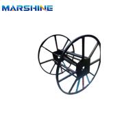 China Gsp Electric Wire Rope Industrial Cable Drum Rolling Reel Stand for sale