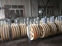 China Wire Transmission Stringing Blocks Bundled Conductor Pulley ODM for sale
