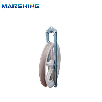 China Customized Conductor Universal Stringing Block Cable Pulley Block Plastic for sale