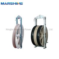 China Customized Conductor Universal Stringing Block Cable Pulley Block Plastic for sale