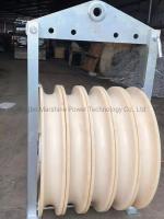 China Customized Conductor Universal Stringing Block Cable Pulley Block Plastic for sale