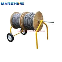China Welding Electrical Wire Folding Cable Roller Stand Steel Wire Dispenser for sale