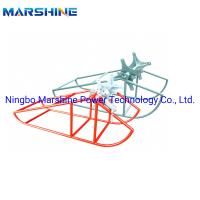 China Cradle Reel Elevators Rope Play Out Reel Stand for sale