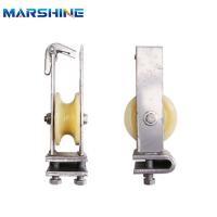 China Crossarm-Mounted Stringing Block With Aluminum Or Nylon Sheave for sale