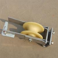 China Crossarm-Mounted Stringing Block With Aluminum Or Nylon Sheave for sale